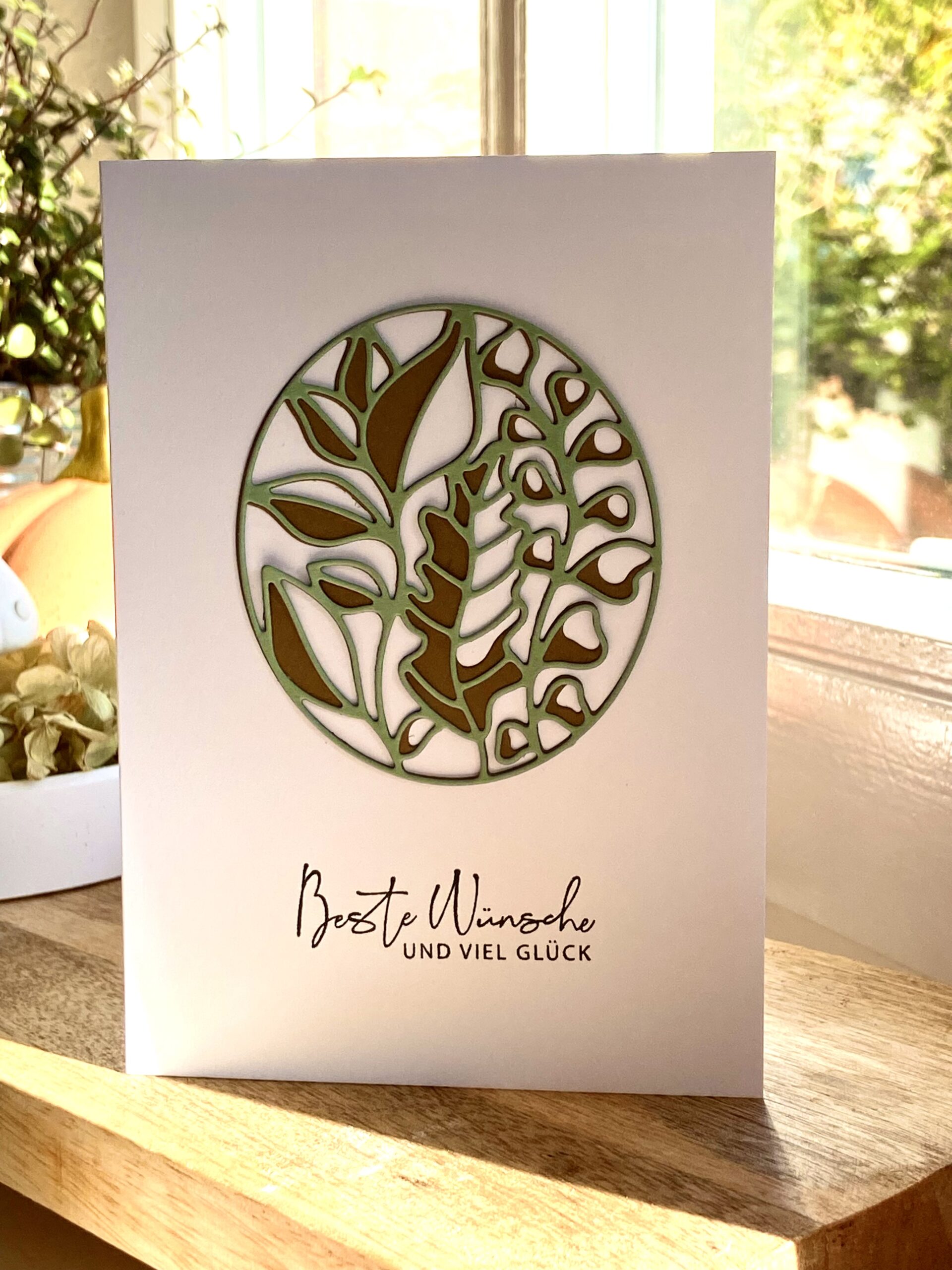 Eine Karte mit besten Wünschen! - FrauTrulla